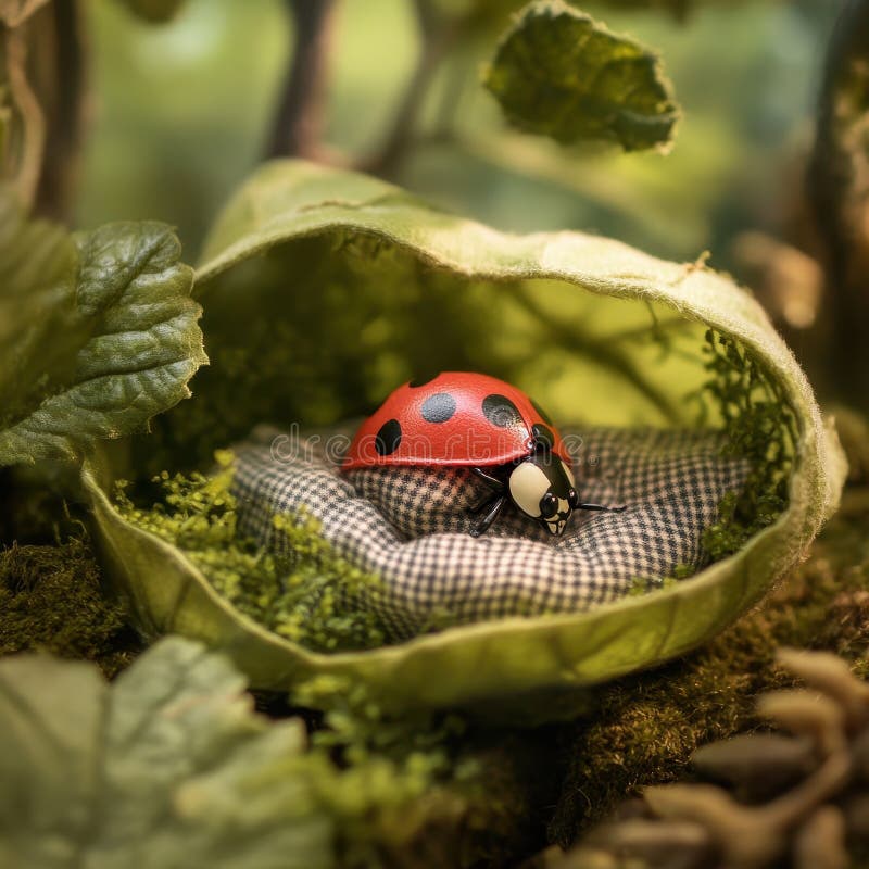 122 Ladybug Sleeping Syren Stock Photos - Free & Royalty-Free Stock ...