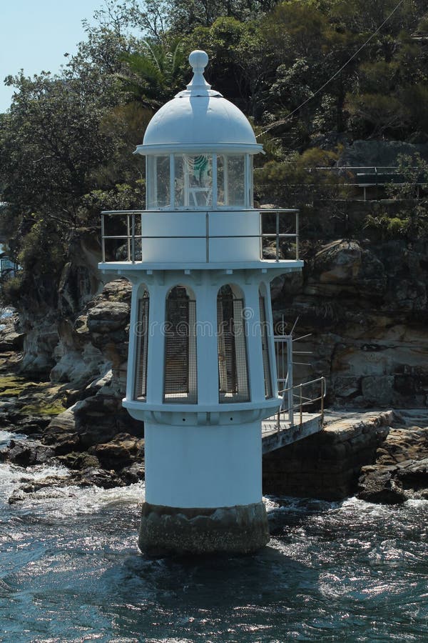 Tiny Lighthouse stock photo. Image of harbour, australia - 37655966