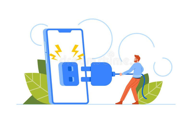 Plug Disconnecting Stock Illustrations – 177 Plug Disconnecting Stock ...