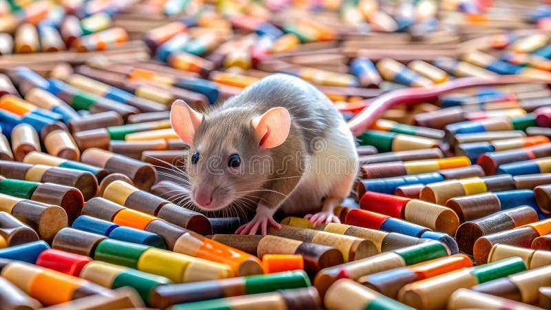 A Tiny Maze Runner: a Rat Navigating a Labyrinth of Miniature Objects ...