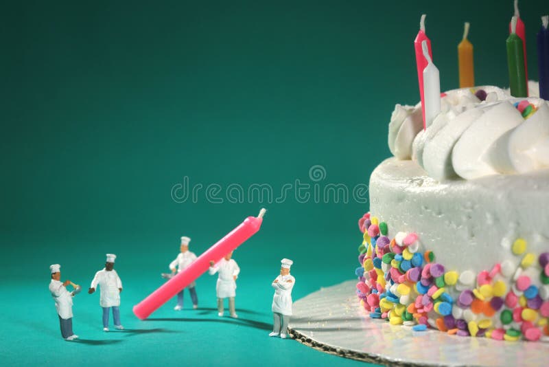 Tiny Miniature Scaled People in Curious Concepts Stock Photo - Image of ...