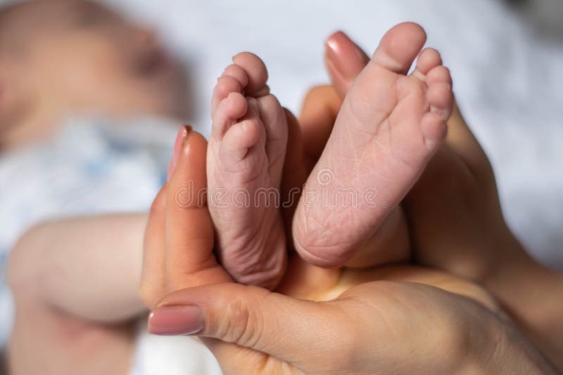 Tiny Newborn Baby. Tiny Newborn Baby Stock Image - Image of infant ...