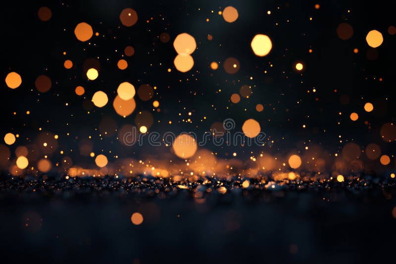 Tiny Orange Dots Scatter Across a Dark Canvas, Connected by Glowing ...