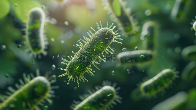 Tiny Organisms: Bacterium Image, Showcasing Minuscule yet Impactful ...