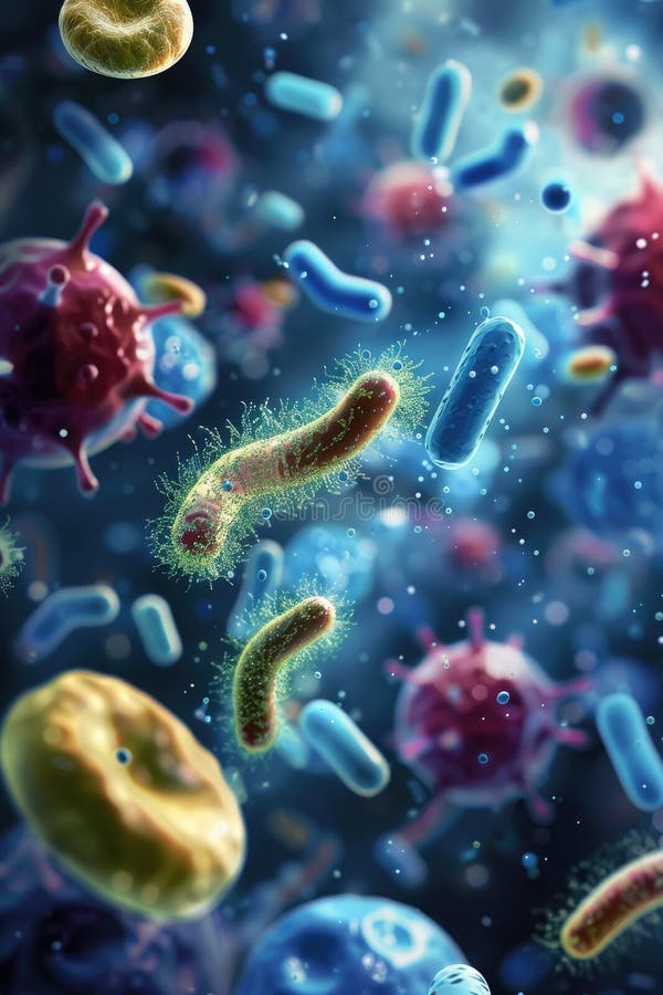 Tiny Organisms: Bacterium Image, Showcasing Minuscule yet Impactful ...