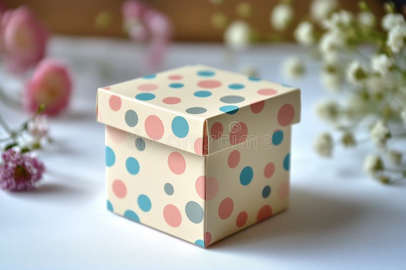 A Tiny Paper Box Designed for Storing Trinkets, Coins, or Small ...