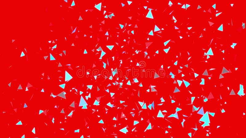 Tiny Pink Particles on a Bright Red Background, Giving it an Energetic ...
