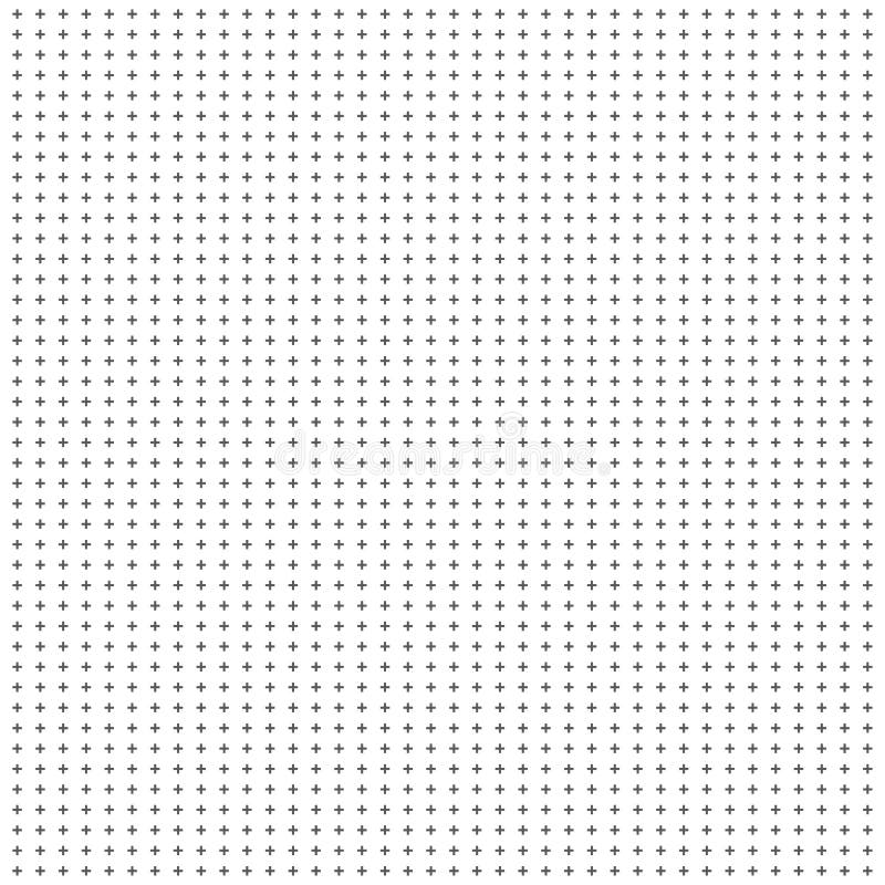 Tiny Plus Cross Minimal Square Background. Vector Illustration Stock ...