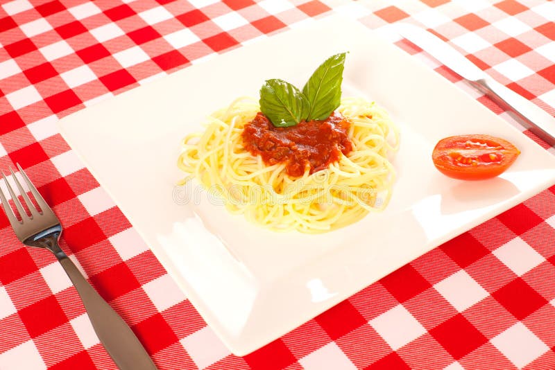 Tiny portion of spaghetti stock photo. Image of little - 114781628