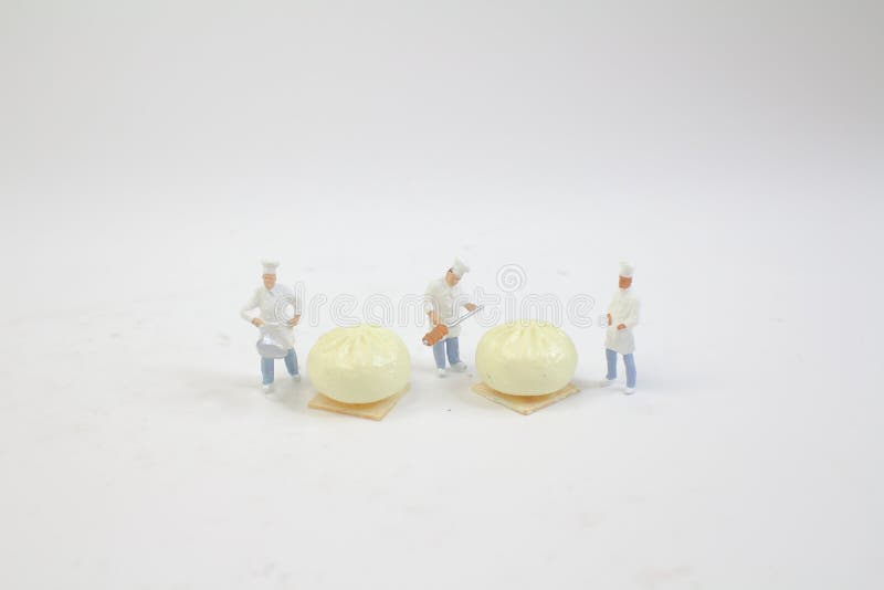 A Group Figure of Professional Cooks Stock Photo - Image of human ...