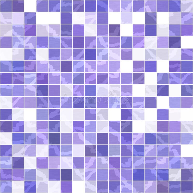 Tiny Purple Geometric Mosaic Pixel Grid Seamless Pattern. Modern Square ...