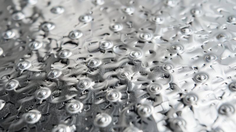 Tiny Raised Dots Cover this Embossed Aluminum Reminiscent of a Bubble ...