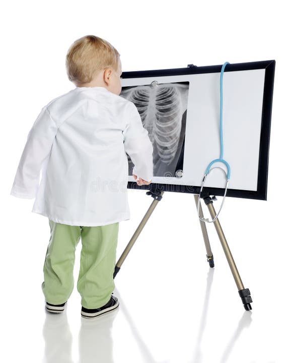 Tiny X-Ray Tech stock photo. Image of technitian, white - 34859874