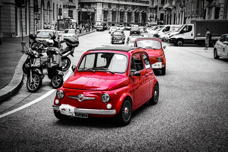 Tiny Red Cars editorial photo. Image of traffic, tiny - 119268886