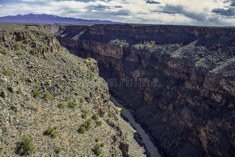 Tiny River, Deep Ravine stock image. Image of creek - 145899203