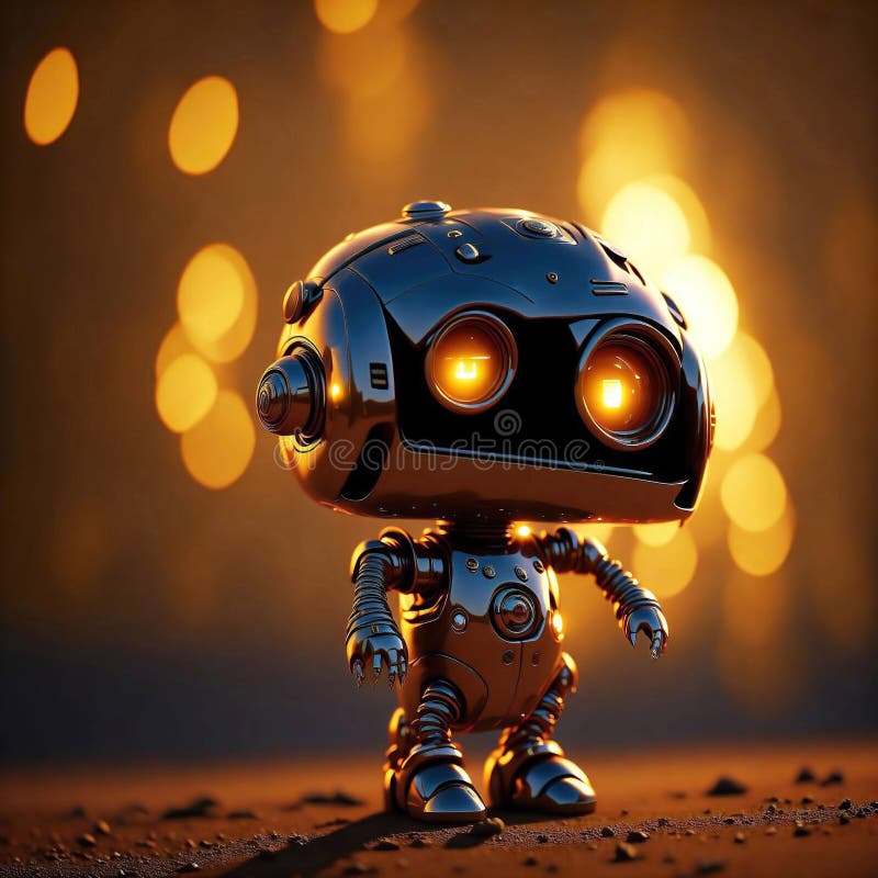 Tiny Robot Created with Generative AI Stock Photo - Image of shiny ... Tiny Robot Created with Generative AI Stock Photo - Image of shiny ...