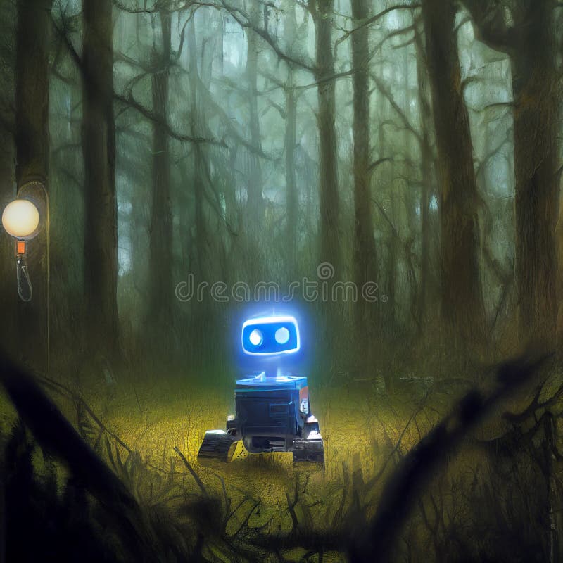 Tiny Bee Robot. Generative AI Stock Illustration - Illustration of ...