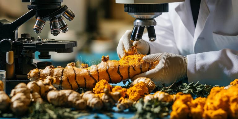 Tiny Scientists Study Large Turmeric Root for Antiinflammatory ...