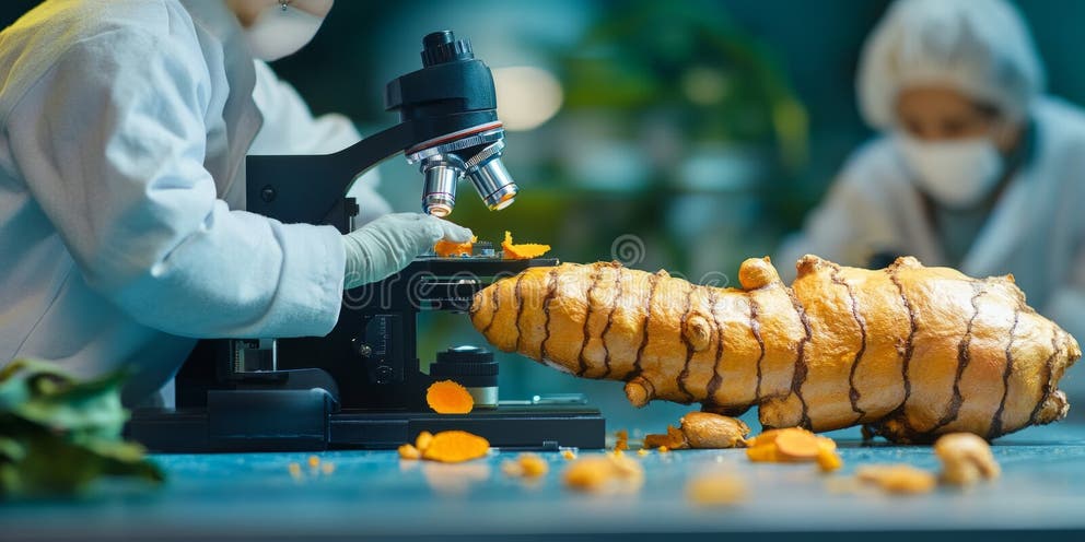 Tiny Scientists Study Large Turmeric Root for Antiinflammatory ...