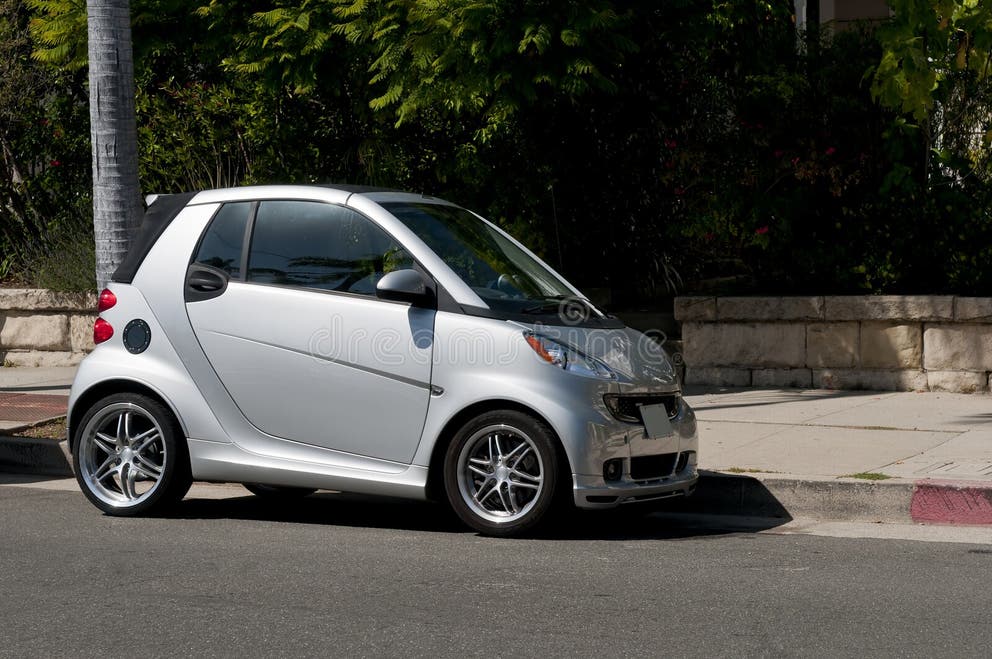 Tiny Smart Car stock photo. Image of efficient, tiny - 20807634