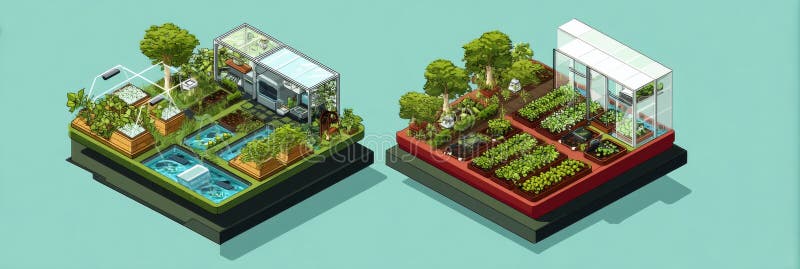 Tiny Smart Farm Features Hydroponic Vegetables and Sustainable ...