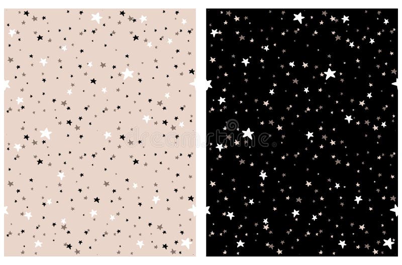 Irregular Galaxy with Stars, Vector Illustration of Space Stock Vector ...