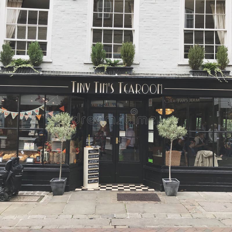 Tiny Tim& X27;s Tea Room Editorial Stock Photo - Image of tiny, tearoom ...