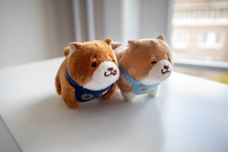 Tiny Toy Dogs, Japanese Style Stock Image - Image of happy, toys: 180081299