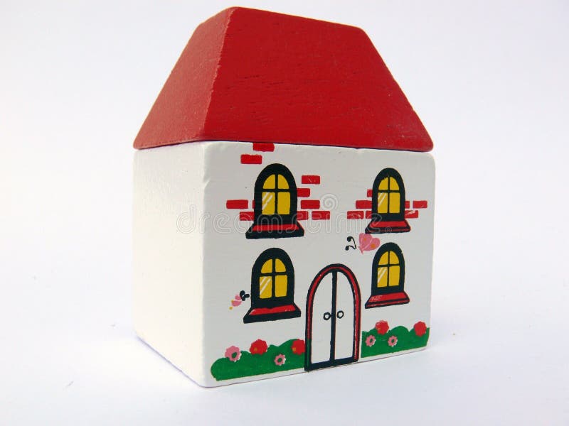 Tiny Toy House stock photo. Image of bricks, house, family - 5727436