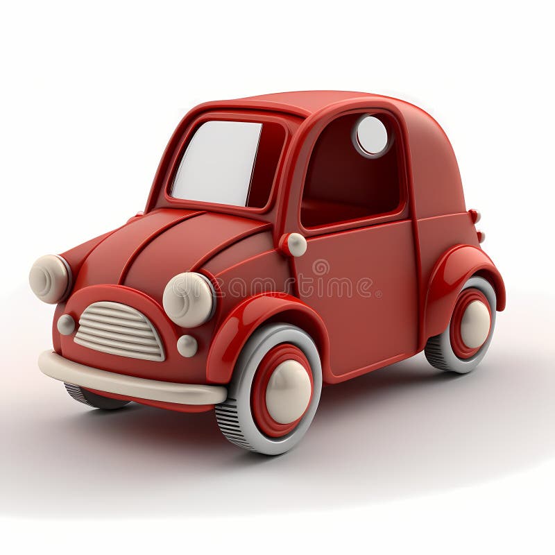 Tiny Toy Micro Car. Generative AI Stock Photo - Image of micro ...