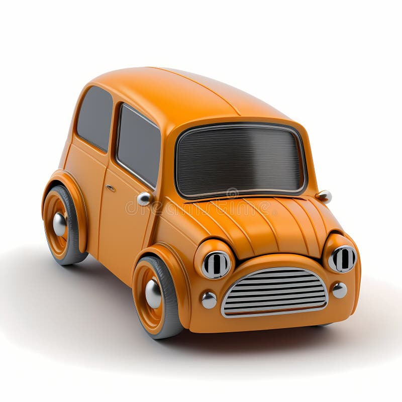 Tiny Toy Micro Car. Generative AI Stock Image - Image of electric ...