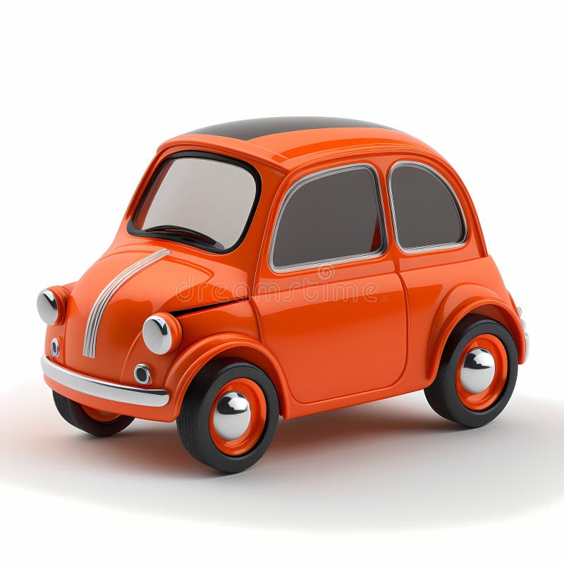 Tiny Toy Micro Car. Generative AI Stock Image - Image of transport ...