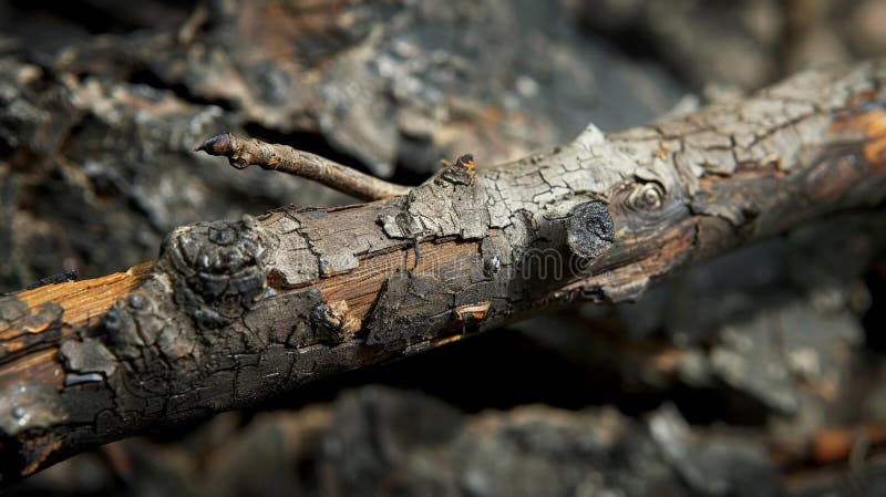 A Tiny Twig Hosting a Minute Insect Stock Photo - Image of detail ...