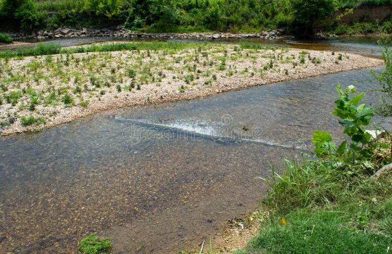 Tiny Waterfall in Arkansas Spring Stock Photo - Image of waterfall ...