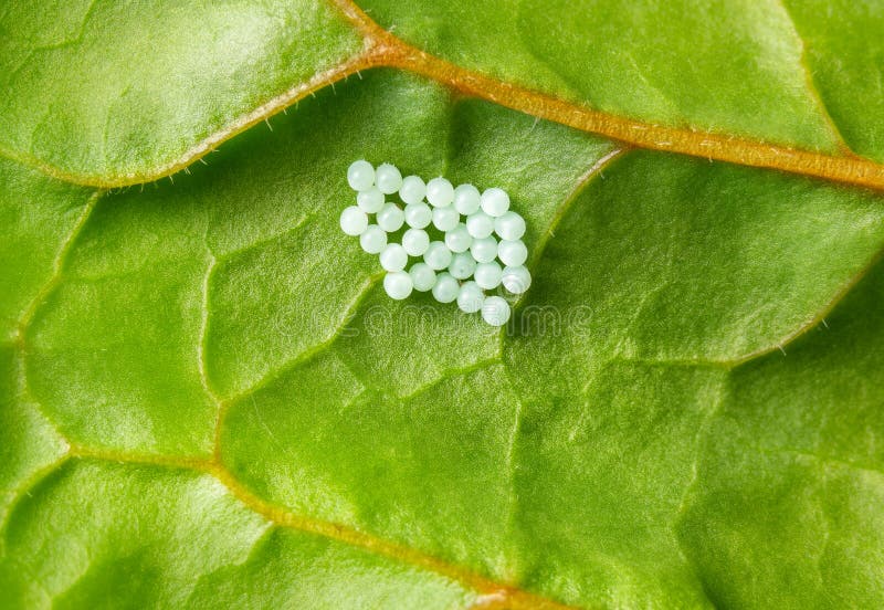 Tiny Insect Eggs Clusters Stock Photos - Free & Royalty-Free Stock ...