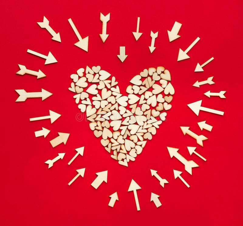 Arrows Pointing Heart Stock Photos - Free & Royalty-Free Stock Photos ...