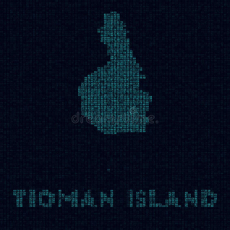 Tioman Island tech map. stock vector. Illustration of futuristic ...