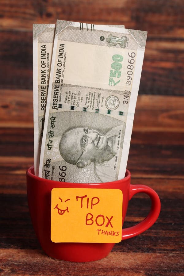 Tip box stock image. Image of concept - 166200213