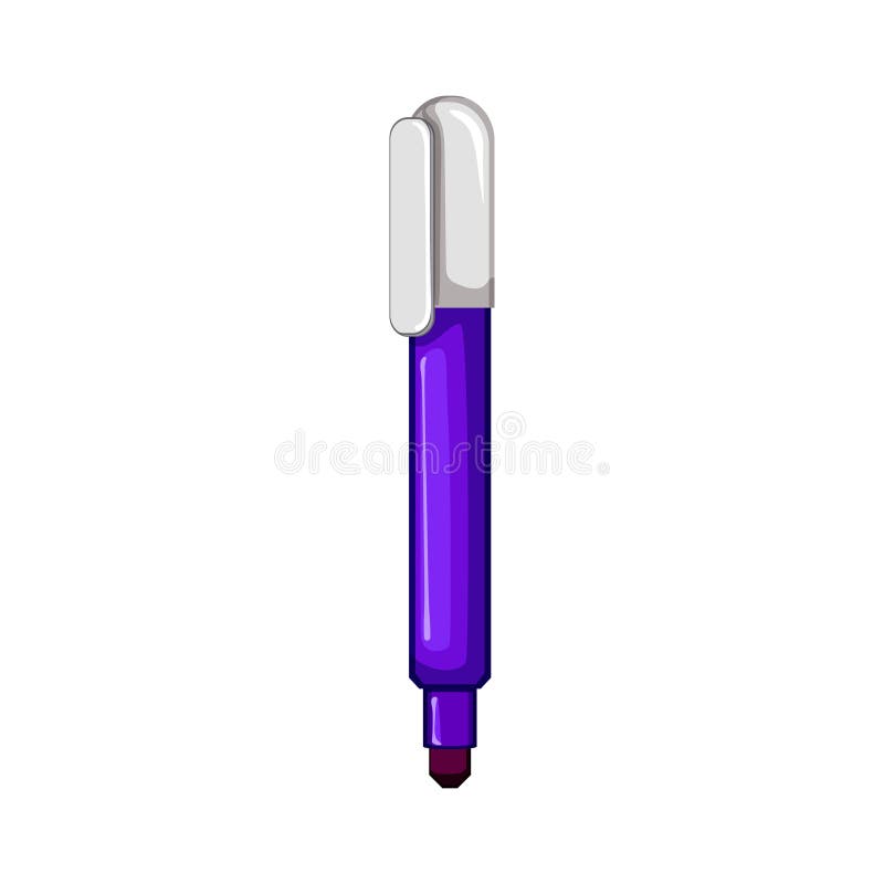 Tip Highlighter Cartoon Vector Illustration Stock Vector - Illustration ...