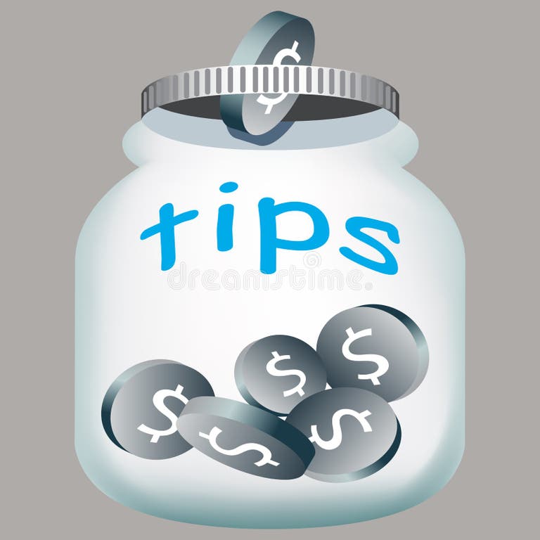 Tip Jar Clipart Stock Illustrations – 11 Tip Jar Clipart Stock ...