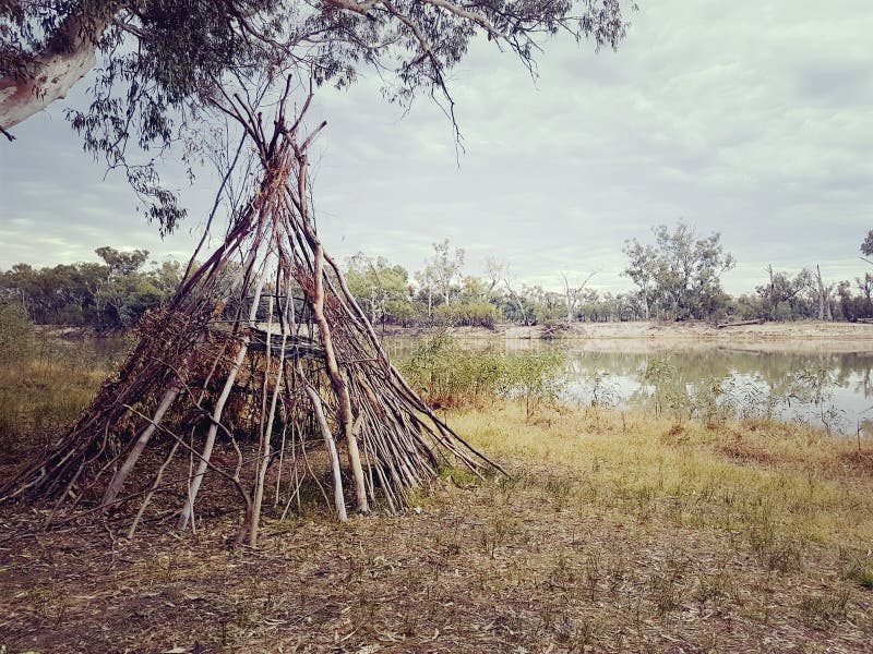 Tipi stock image. Image of side, tipi, river, wild, tree - 128462759