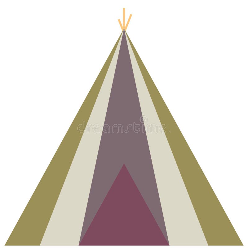 Tipi Teepee Vector Eps Illustration by Crafteroks Stock Vector ...