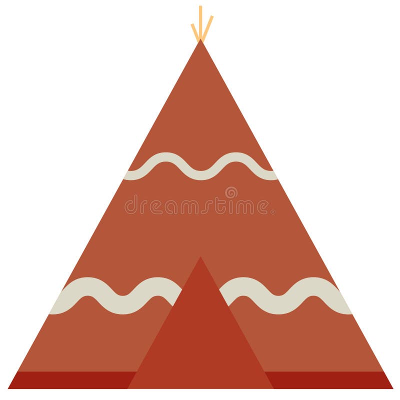 Tipi Teepee Vector Eps Illustration by Crafteroks Stock Vector ...