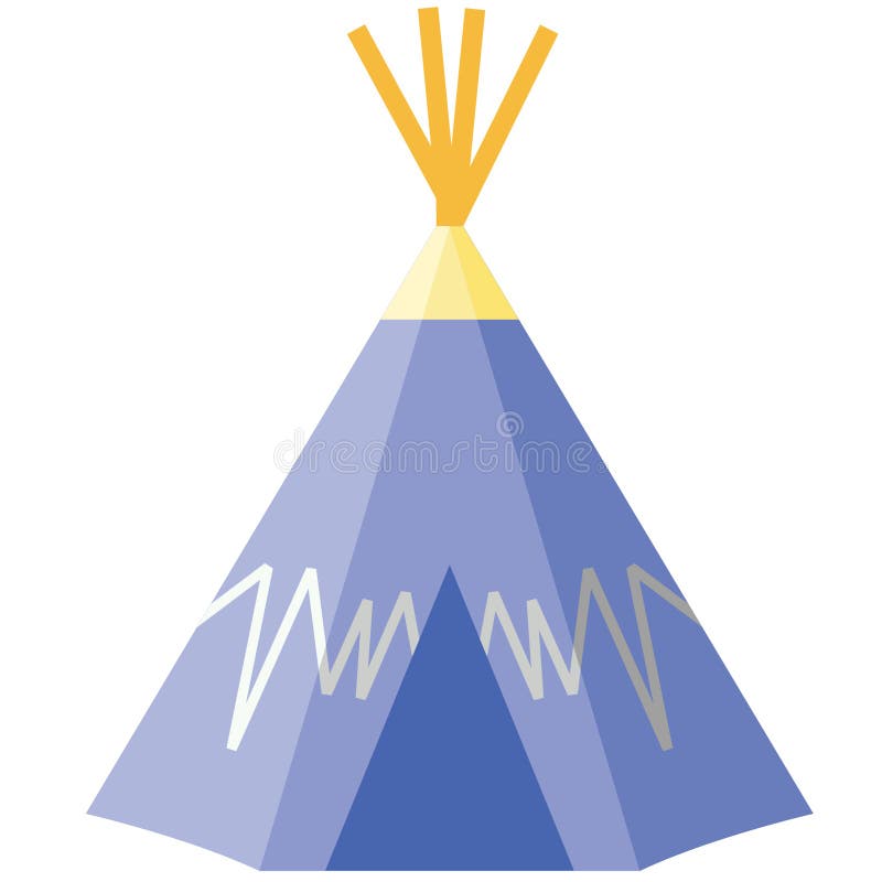 Tipi Teepee Vector Eps Illustration by Crafteroks Stock Vector ...