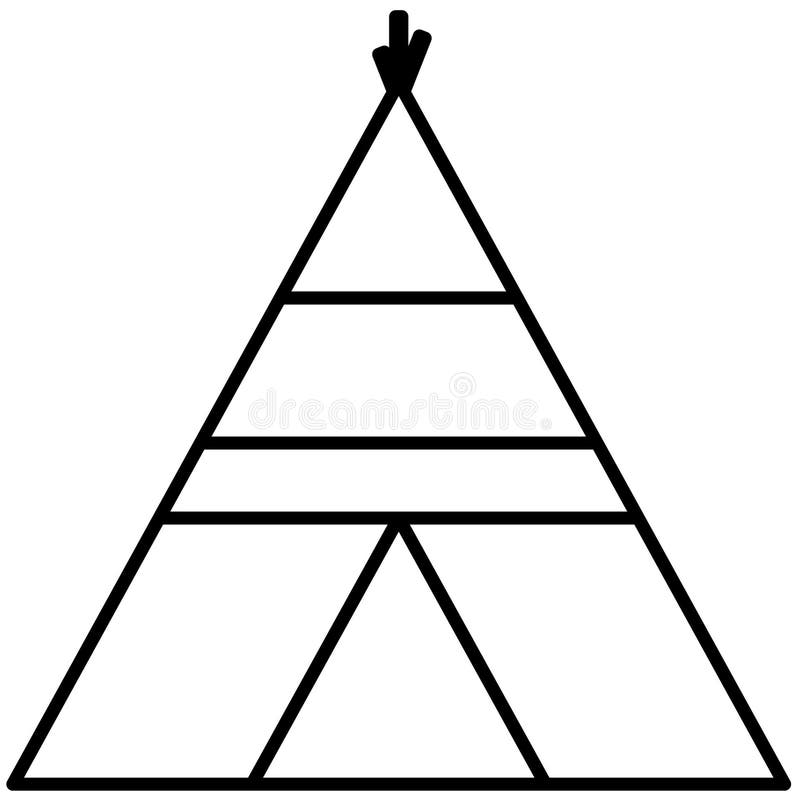 Tipi Teepee Vector Eps Illustration by Crafteroks Stock Vector ...