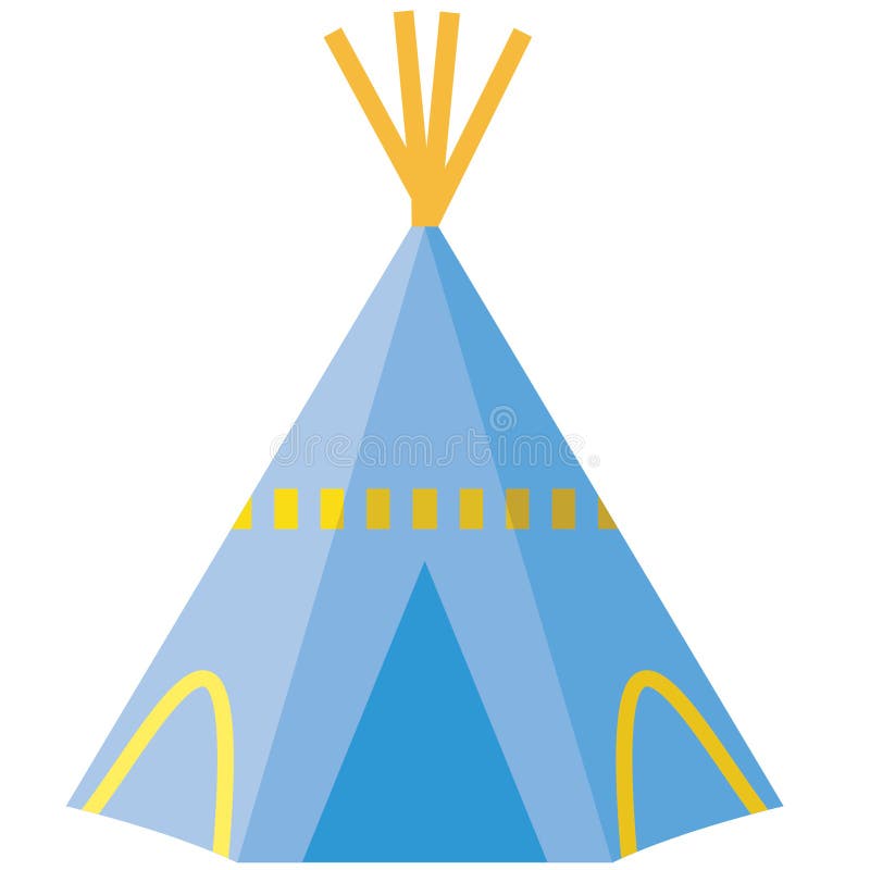 Tipi Teepee Vector Eps Illustration by Crafteroks Stock Vector - Illustration of amrican ...