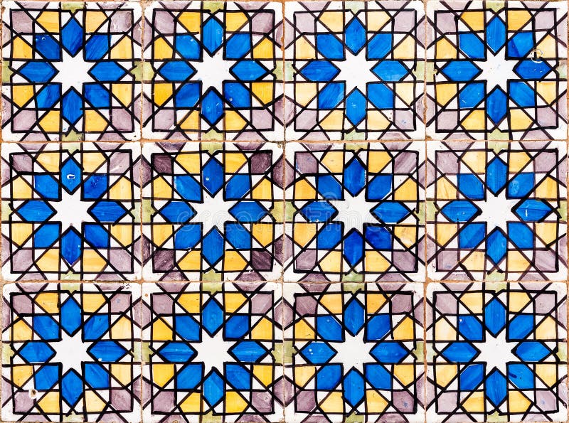 Tipical azulejo background stock image. Image of decorative - 84739313