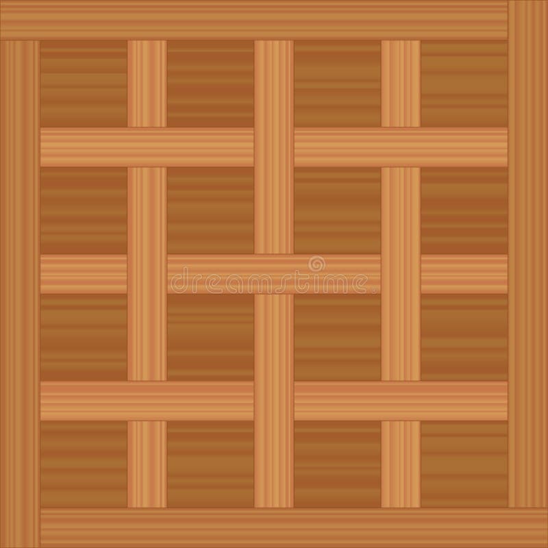 Tipo De Madera Entarimado Del Suelo De Chantilly Ilustración del Vector ...