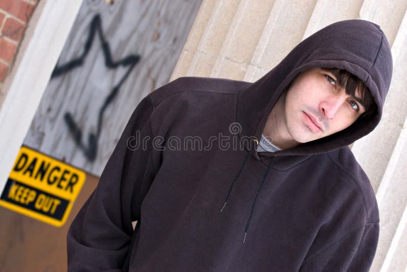 Tipo duro imagem de stock. Imagem de caucasiano, atrativo - 12339417