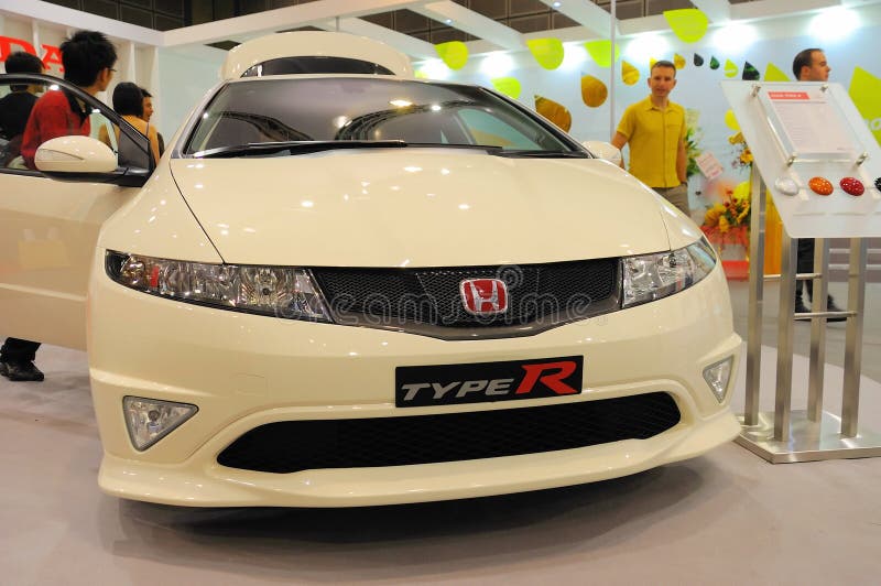 Tipo R de Honda Civic fotografía editorial. Imagen de especial - 7259882